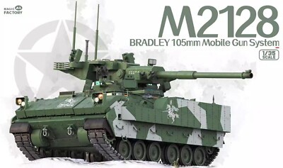 Magic Factory 2013 1/35 Bradley M2128 105mm Mobile Gun System | eBay