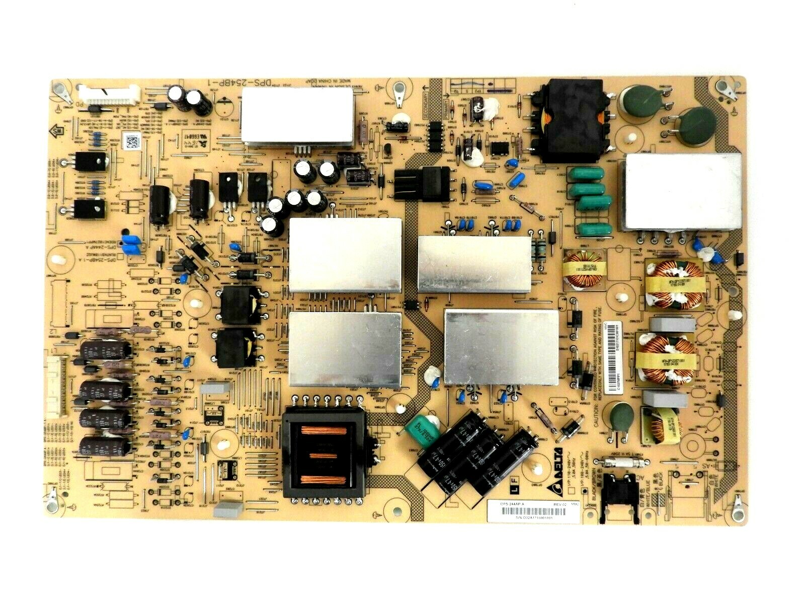 Sharp PN-E603 Power Supply Board DPS-244AP , C1027MPP1 | eBay