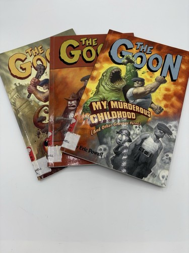 Set Of Three Goon Graphic Novel Books. Used Condition | eBay