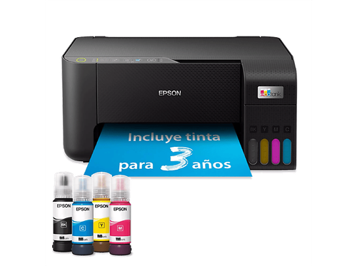 Impresora multifunción tinta - Epson EcoTank ET-2865, Serie 2860, Color ...