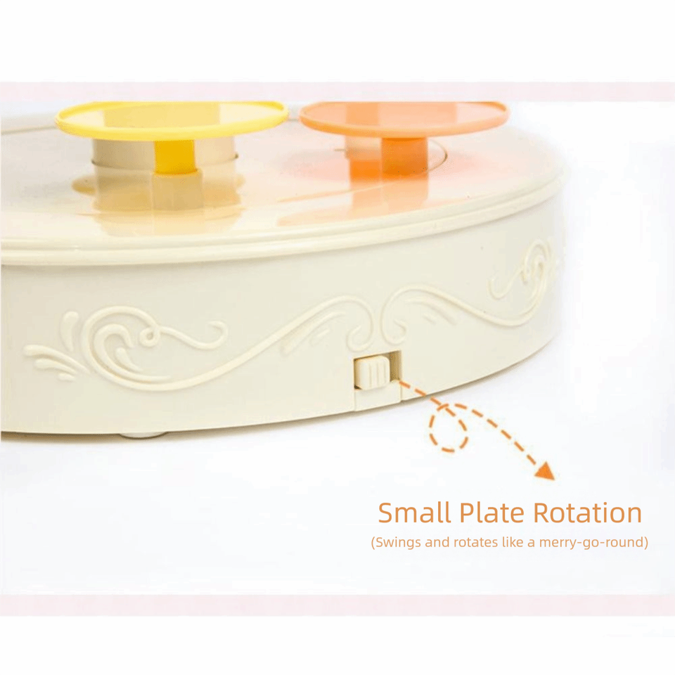 Macarons Automatic Rotating Cake Machine Birthday Party Decoration ...