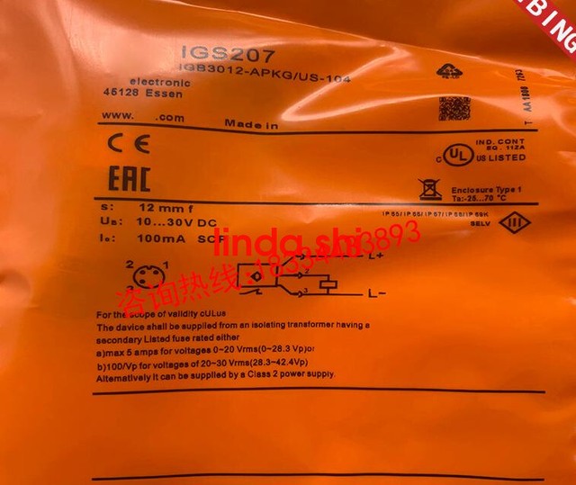 ifm IGS209 Inductive sensor for sale online | eBay