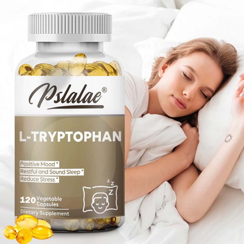 L-Tryptophan Capsules 279mg - Mood, Relaxation, Calm & Natural Sleep ...