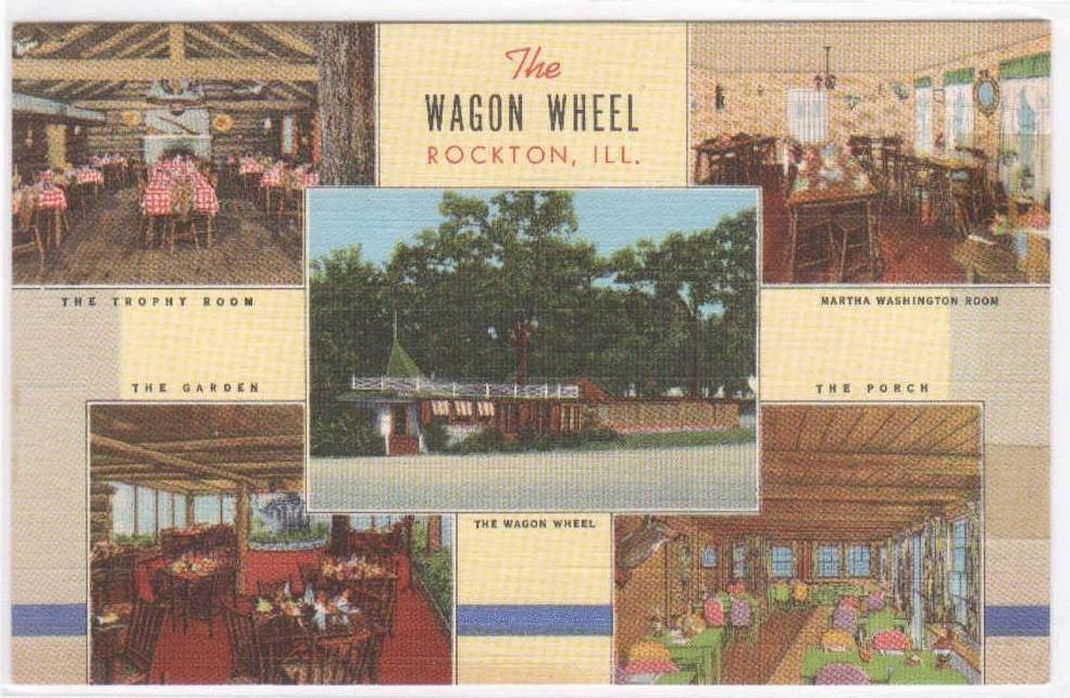 The Wagon Wheel Restaurant Interior Multi View Rockton Illinois linen ...