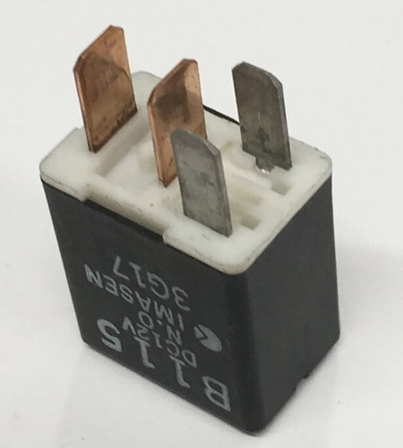 Mazda 2 3 6 5 RX7 323 626 4-PIN Black Relay B115 DC12V Imasen 4L24 ...