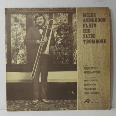 MILES ANDERSON (PLAYS HIS SLIDE TROMBONE) 1971 (AR/AV1006) JAZZ VG+/VG+ ...
