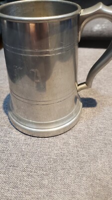 Vintage Preisner Pewter Mug With Initials GAP | eBay