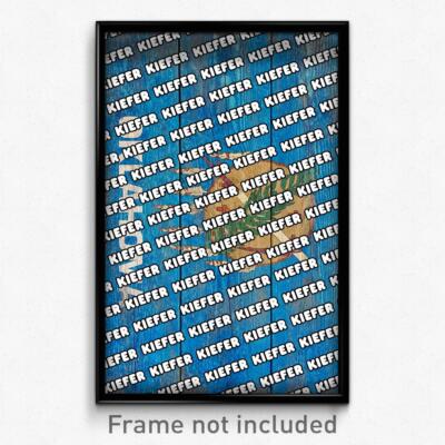 Kiefer Oklahoma Poster (OK City Souvenir 11x17 Town Print) | eBay