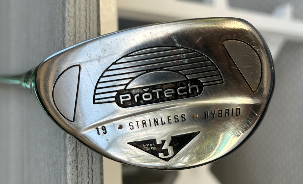 Mens LH #3 hybrid. 19 Degree Loft, Graphite Mid Firm Flex | eBay