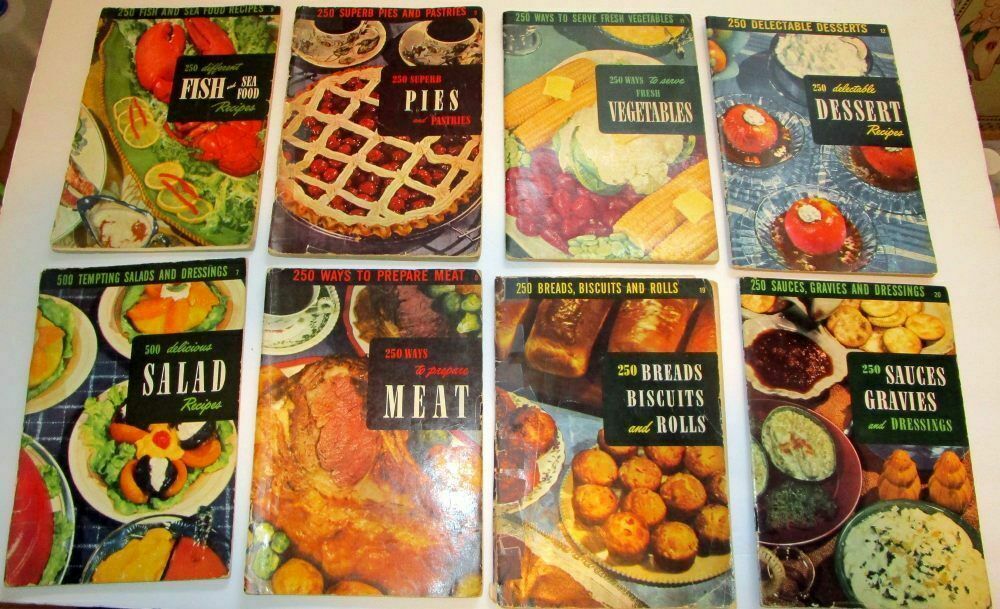 12 + Vintage 1953 Culinary Arts Institute Paperback Cookbooks ...