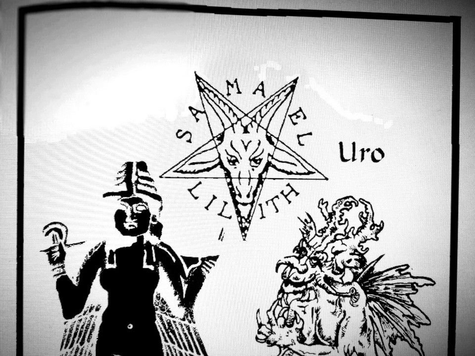 antique book occult black magic rare esoteric manuscript satanic ...