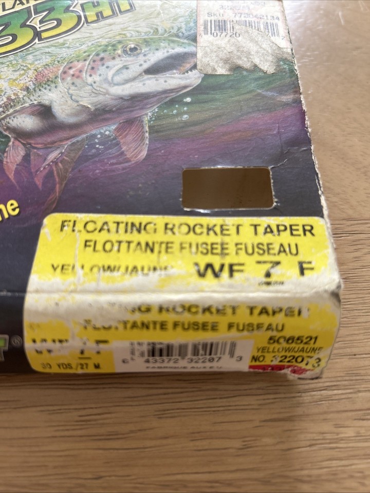 Cortland 333 HT Series Fly Line Fishing Floating Rocket Taper 30 Yards ...