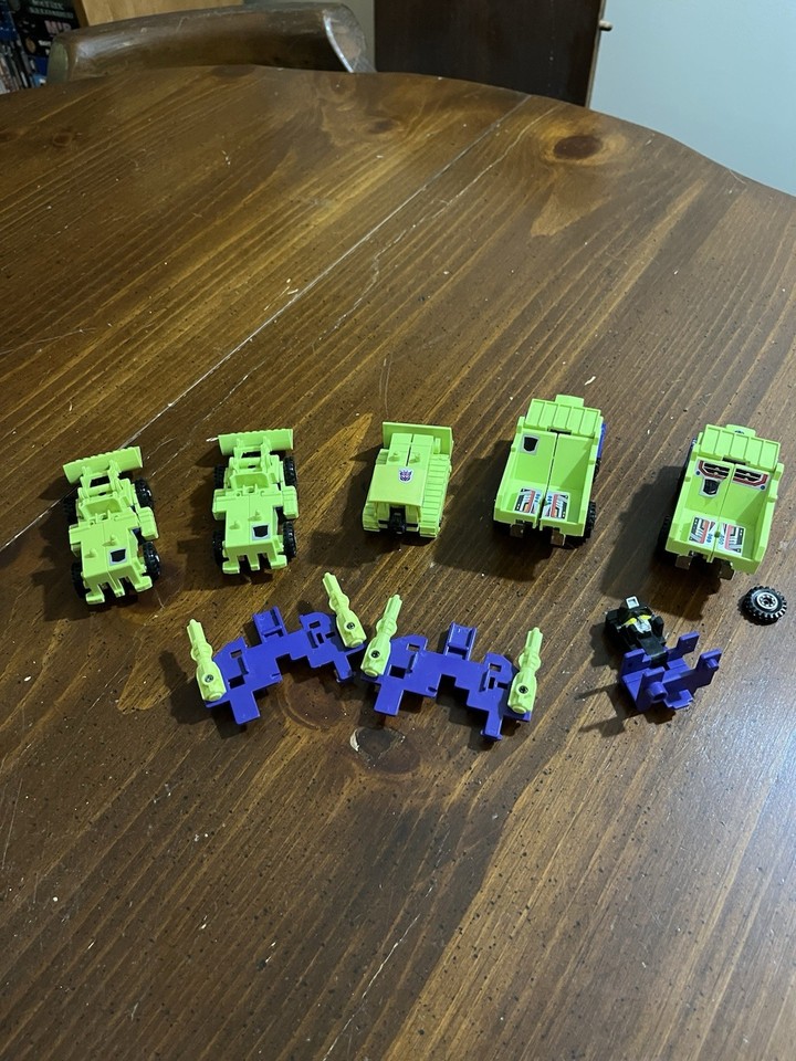 1984 Transformers Vintage G1 Devastator Incomplete Collectible Figures ...