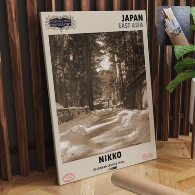Japan Nikko CANVAS WALL ART 20x30 in | eBay