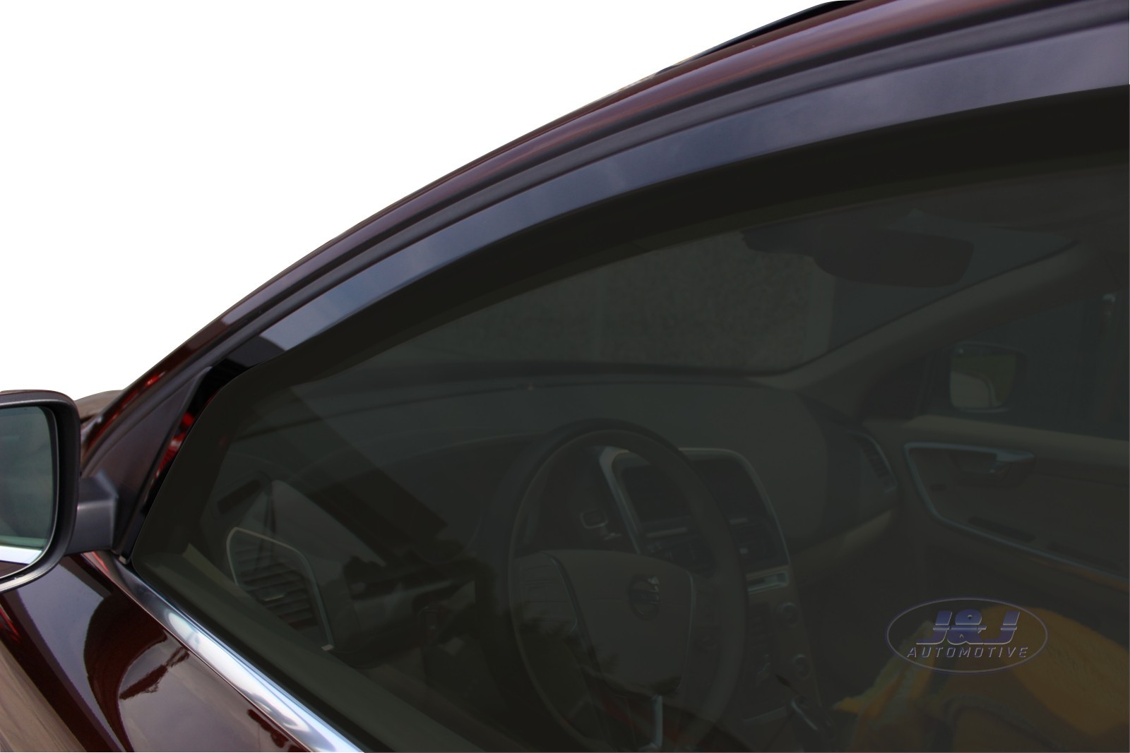 Wind Deflectors Fits Volvo XC60 2008-2016 5-Door 4-Pcs Set Tinted Heko ...