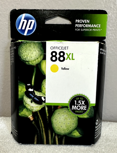 HP Office Jet 88XL Yellow Printer Ink Cartridge Exp October 2013 New ...