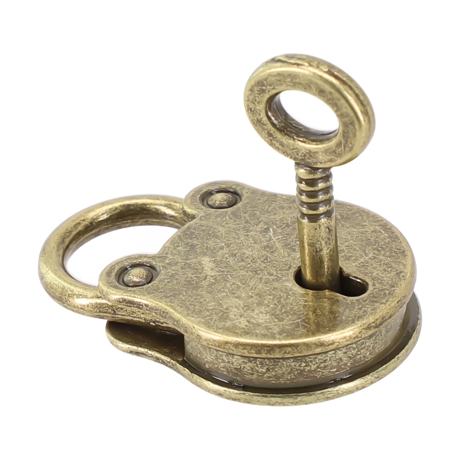 Retro Cartoon Bear Padlock Luggage Padlock Note Lock Buckle Bronze ...