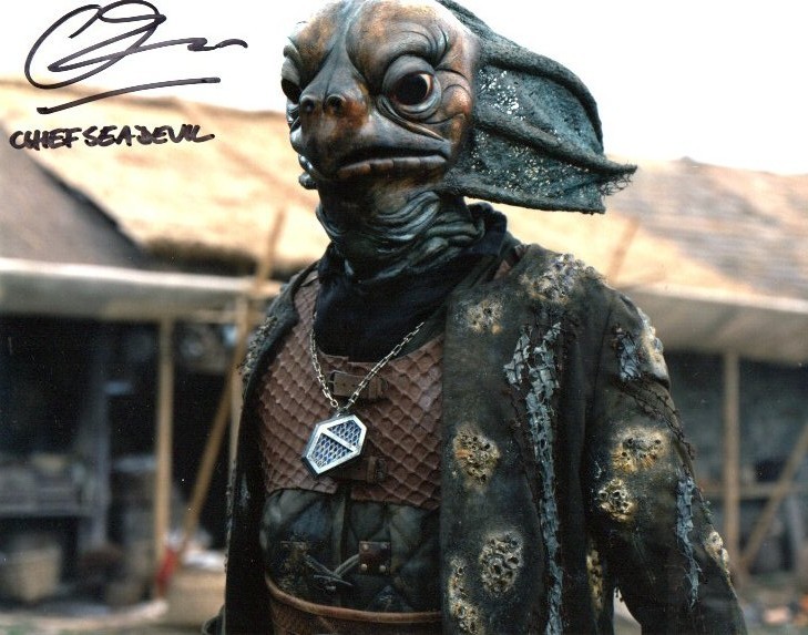 Doctor Who Autograph: CRAIGE ELS (Legend of the Sea Devil) Signed Photo ...