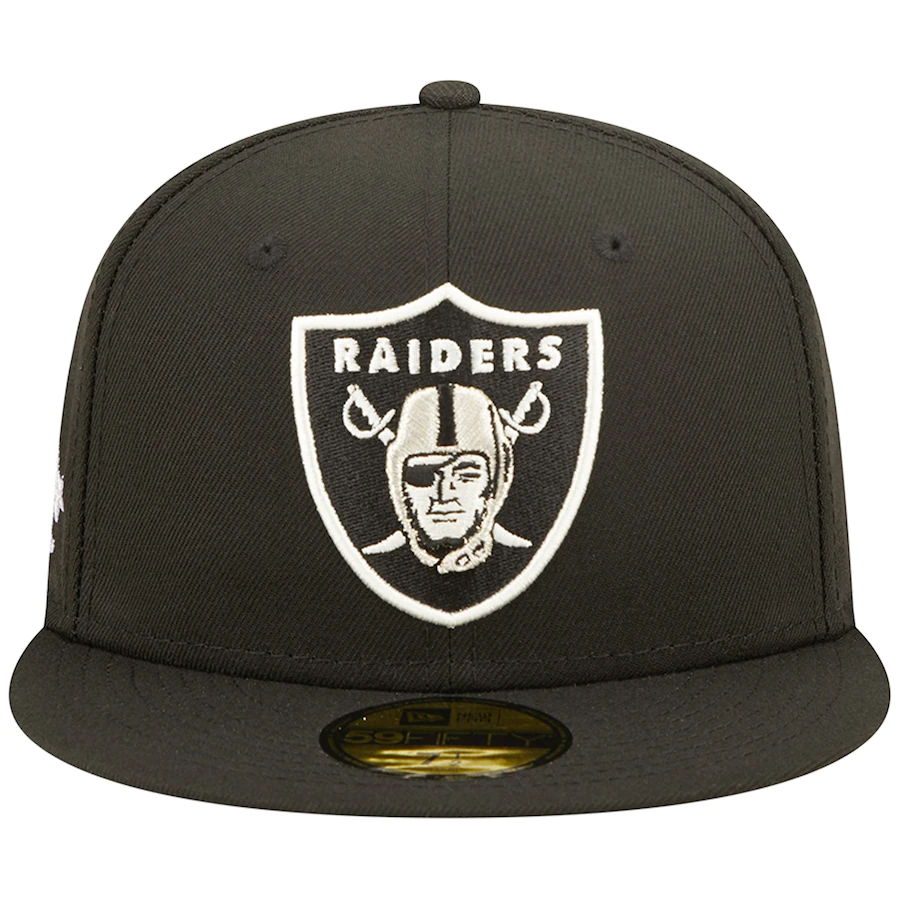 Men's New Era 59Fifty Blck Las Vegas Raiders Pop Sweat Fitted (60243496 ...