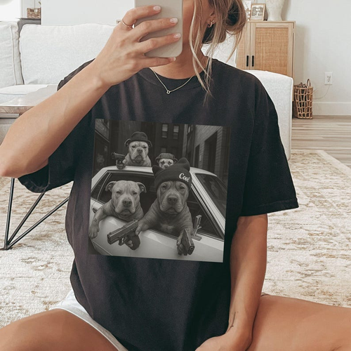 Unisex Vintage Tee with a Funny Dog Meme | eBay