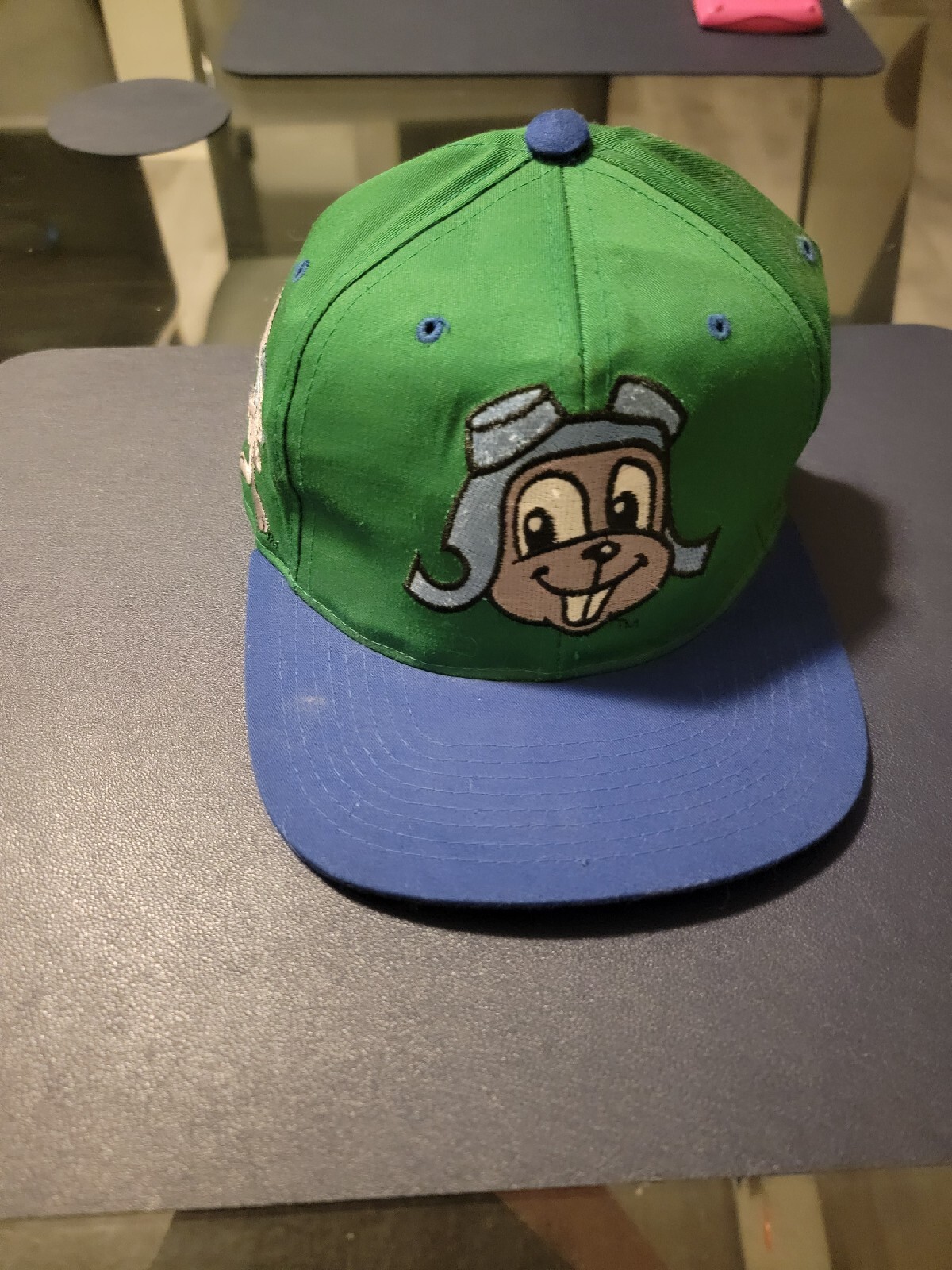 RARE American Needle SnapBack Hat 90s Rocky and Bull… - Gem