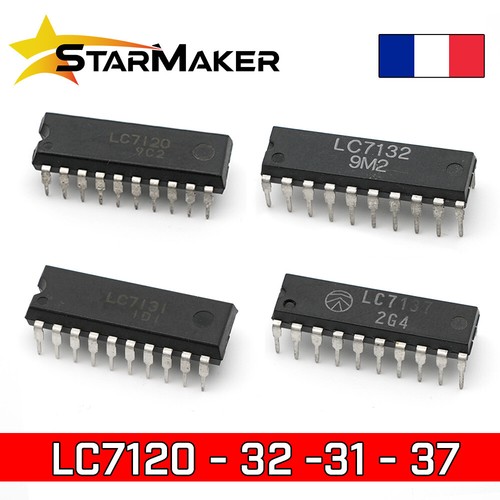 LC7120 LC7131 LC7132 LC7137 Circuit intégré IC Synthétiseur radio CB ...