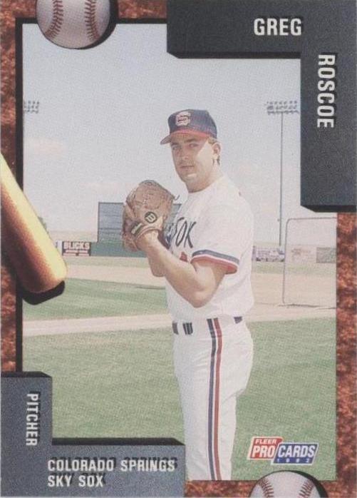 1992 Fleer ProCards Minor League - Greg Roscoe #750 (RC) for sale ...