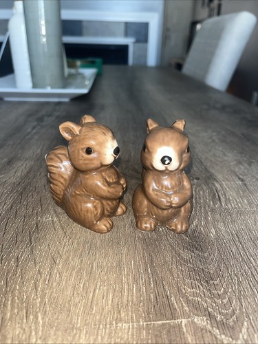 Vintage 1950s Ceramic Squirrel Salt & Pepper Shakers – Japan – Retro ...