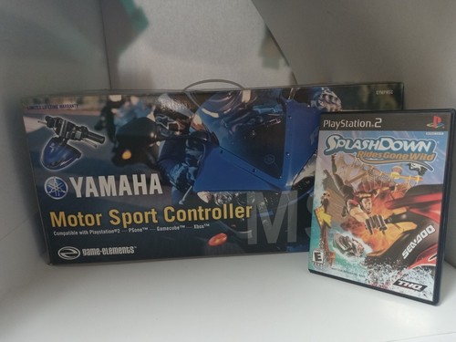 SPLASHDOWN RIDES GONE WILD GAME + NEW YAMAHA JET SKI CONTROLLER FOR PS2 ...