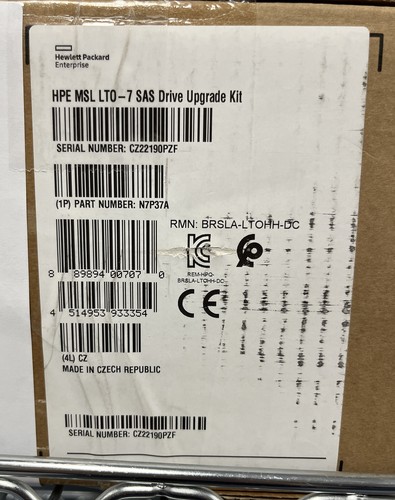HPE Enterprise N7P37A StoreEver MSL LTO-7 Ultrium 15000 SAS Drive ...