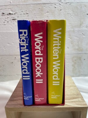The Right Word II, The Written Word II, The Word Book II Hardcover 3 ...