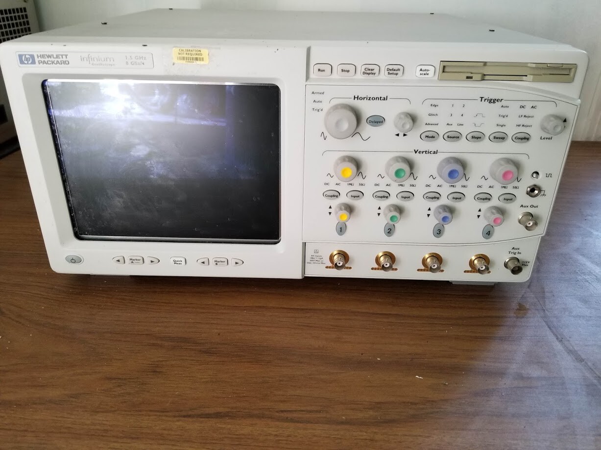Hewlett Packard HP 54825A Infinium Oscilloscope 1.5GHz 8GSa/s | eBay