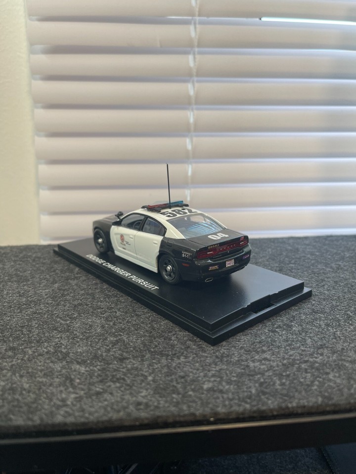 LAPD Dodge Charger Pursuit Custom First Response Replicas 1/43 Scale | eBay
