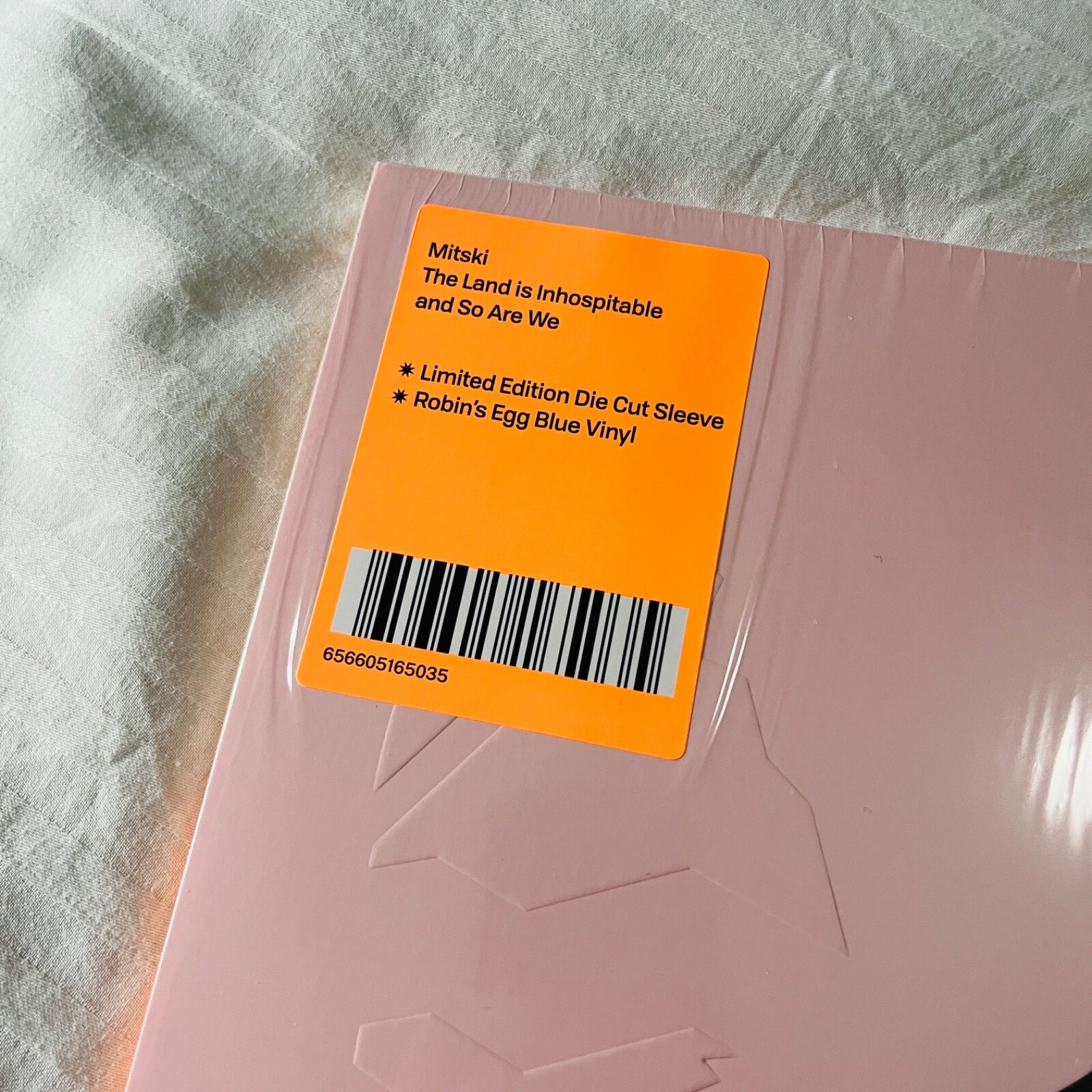 Mitski The Land Is Inhospitable And So Are We Signed Robin's Egg Blue ...