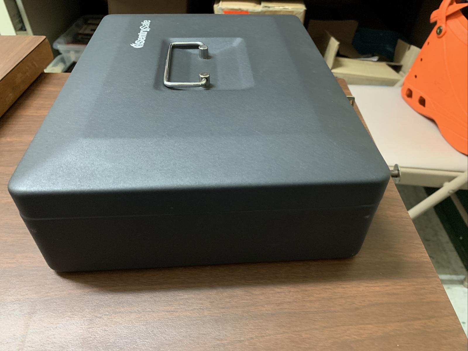 Sentry Safe Metal Safe Cash Box 12”x9 1/4” X3 1/4” Cash Tray And Key | eBay