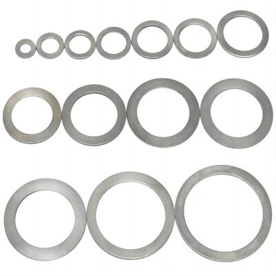 100x Shim Washers 0.1mm/0.25mm/0.3mm/0.5mm/0.8/1.0mm Thick DIN 988 High ...
