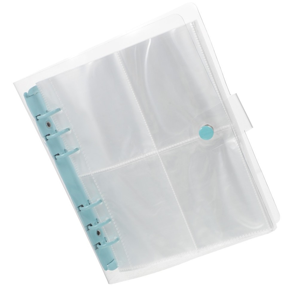 Clear Colorful Mini Photo Album 3 Inch Photocard Loose Leaf Book ...