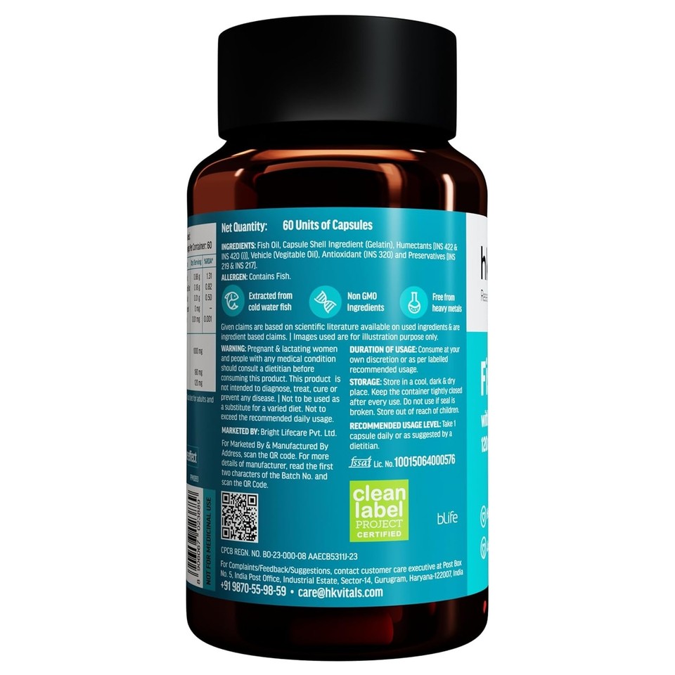 Fish Oil and Multivitamin Plus Probiotics hk vita(60 Tablets Each ...