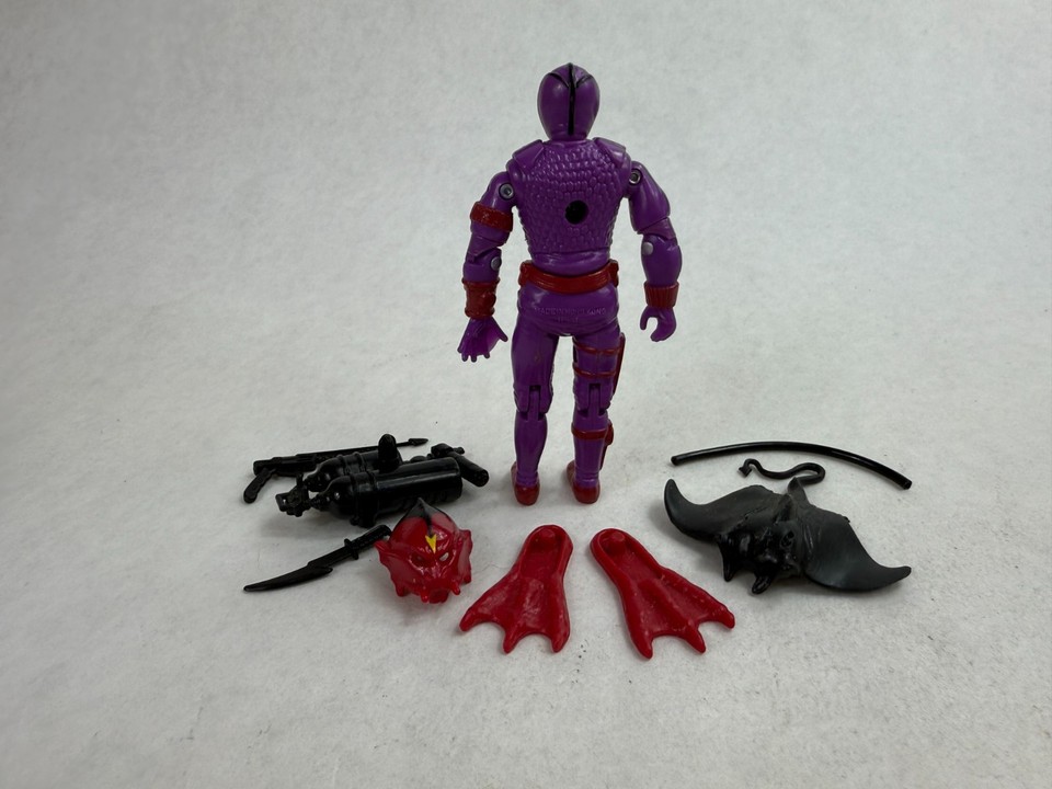 Hydro Viper V1 Vintage GI Joe 3.75" Action Figure Complete 1988 Hasbro ...