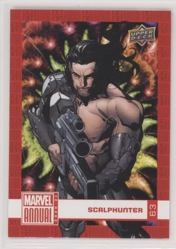 2020-21 Upper Deck Marvel Annual Fractal Scalphunter #63 | eBay