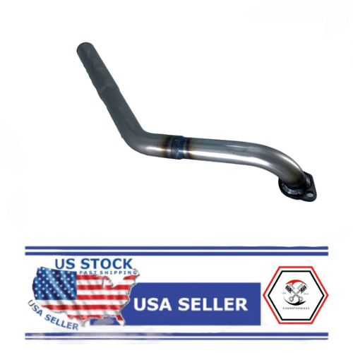 Header, exhaust, pipe Mini Bike, Drag Racing, Center for GX200, go kart ...