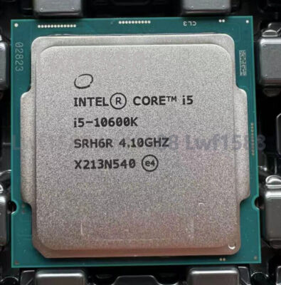 Intel i5-10600K LGA1200 6Cores 12Theards 4.8GHz 125 W desktop CPU ...
