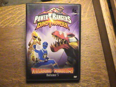 Power Rangers - Dino Thunder Vol. 5: Triassic Triumph (DVD, 2004 ...