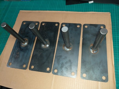 Scaffold Tube Feet Foot Bolt Down Scaffolding Pole Pipe Board Bracket ...