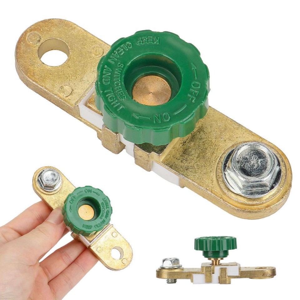 Electronics Side Post Battery Terminal Switch Quick Cut-off Disconnect ...