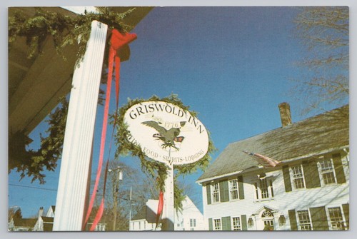 Griswold Inn Restaurant and Hotel in Essex Connecticut Postcard | eBay