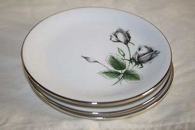 STONEGATE/HERITAGE HOUSE GERMANY BAVARIA "MIDNIGHT ROSE"(4)BREAD ...