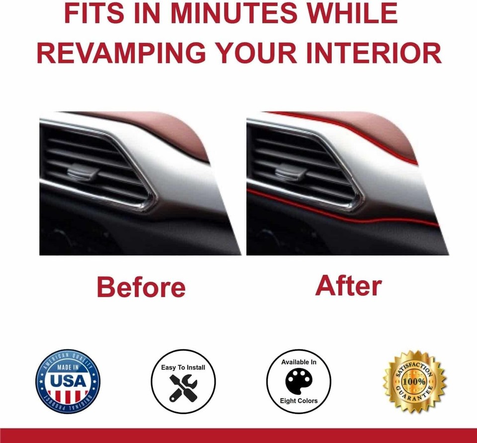 All-Fit Gap Trim Interior Custom Automotive Trim | Universal Fit ...
