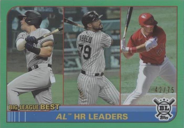 2021 Topps Big League - Big League Best Mike Trout, José Abreu, Luke ...