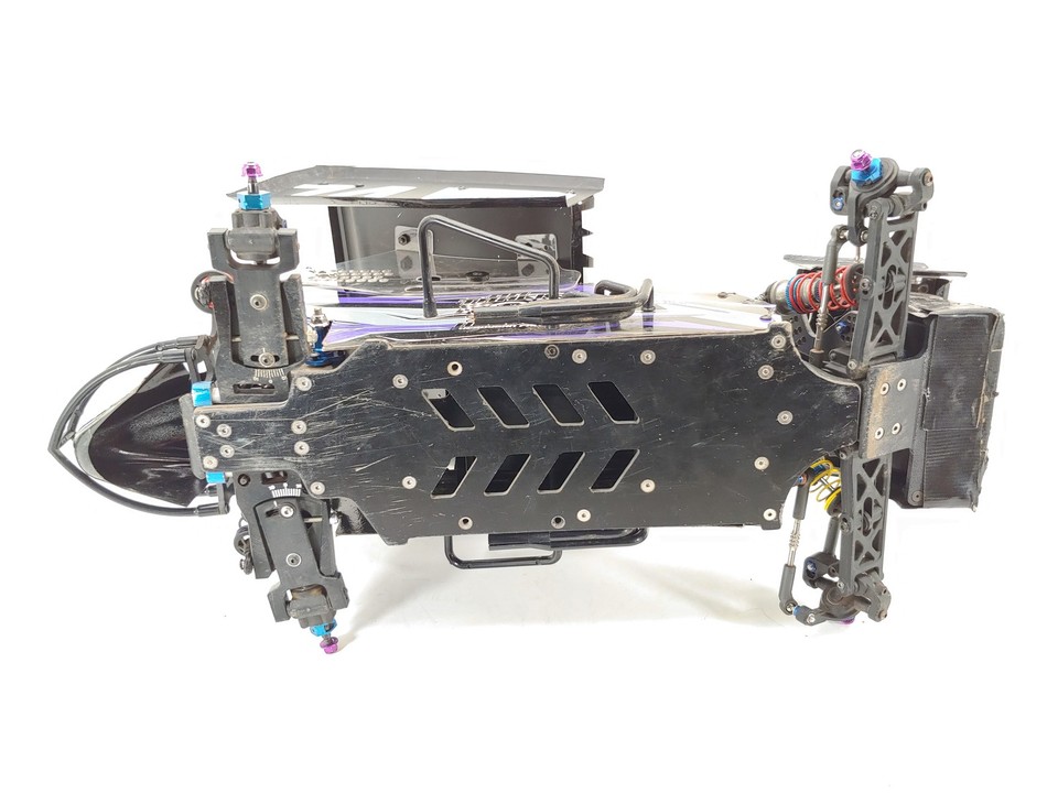 Team Associated B6 Conversion 1/10 2wd Sprint Car Roller Slider Chassis ...